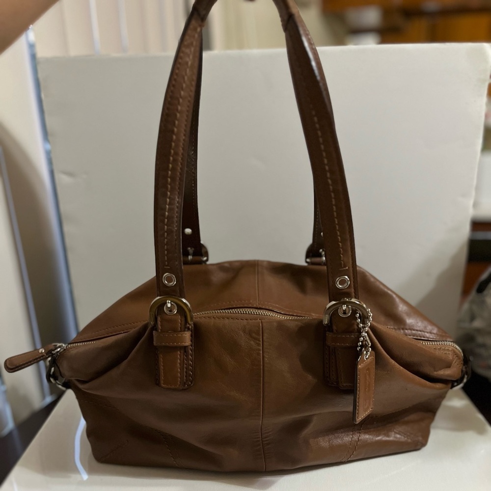 Coach Soho Tan Satchel Bag E1173-F17220 - Gem